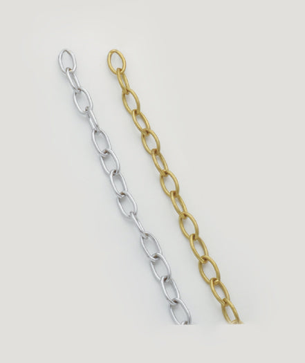 Oval Link Chain (Various Sizes) — A&H Brass