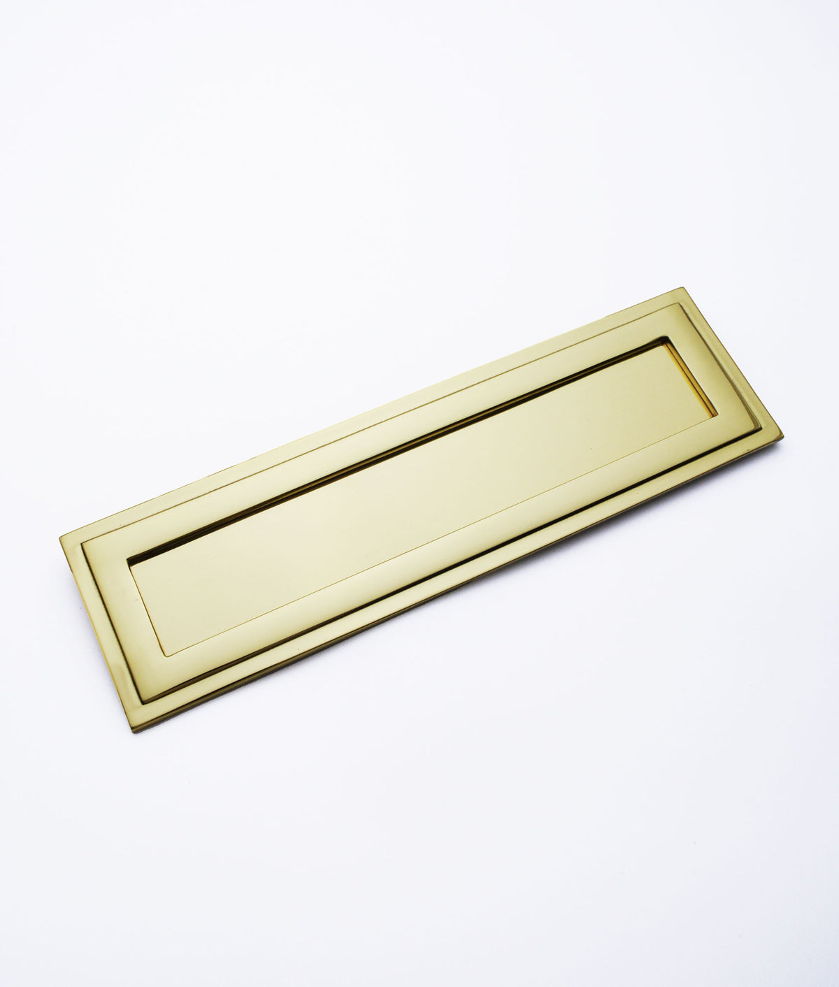 Classic Metal Letter Plate | Brass Letterbox Plate | A&H Brass
