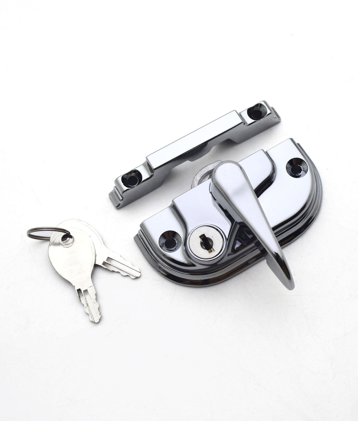 Lassen Narrow Key Locking Sash Fastener | A&H Brass