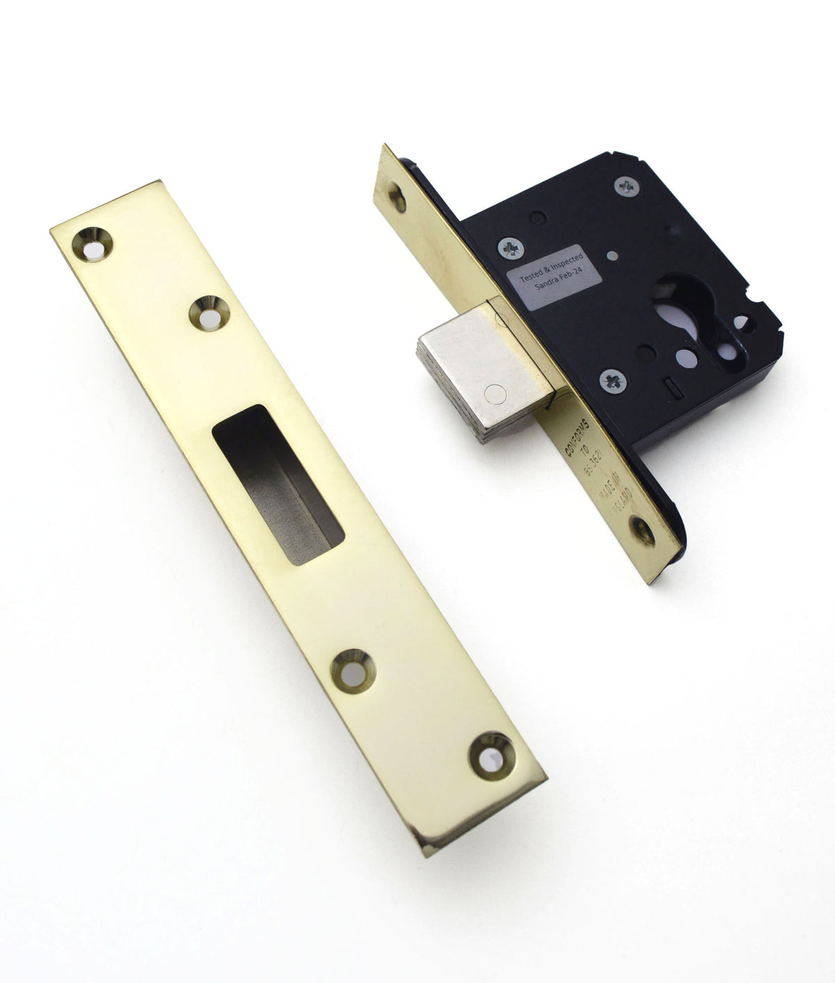 Euro Dead Lock BS3621 51mm Centres | A&H Brass