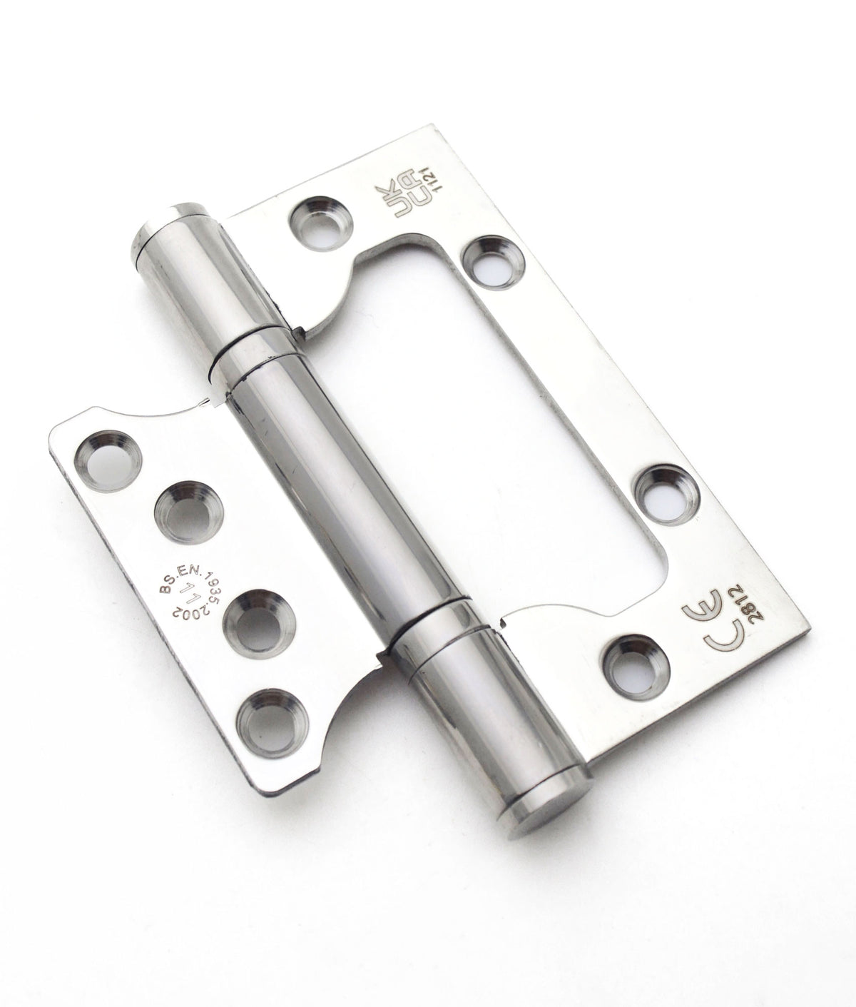 Flush Door Hinge 30min Fire Rated c/w Built in Intumescent | A&H Brass