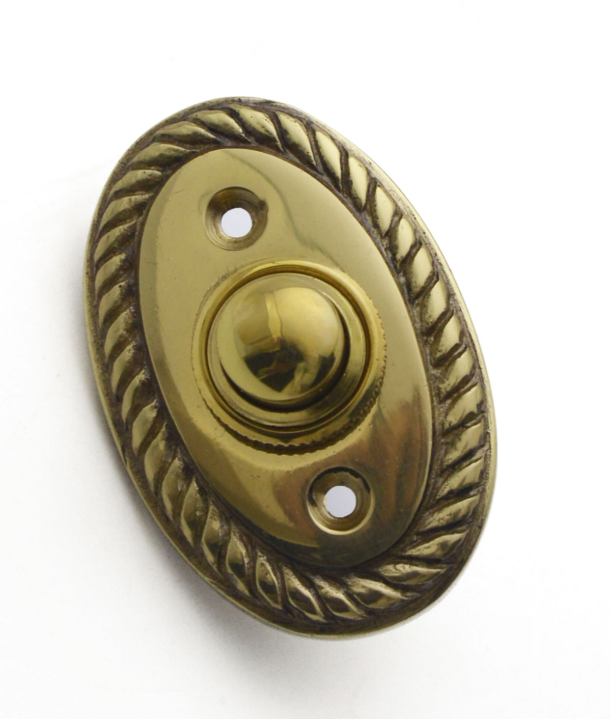 Georgian Oval Bell Push | A&H Brass