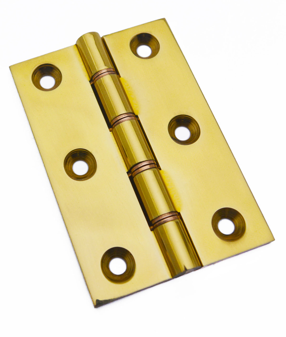 Unlacquered Polished Brass Cabinet & Window Hinge — A&H Brass