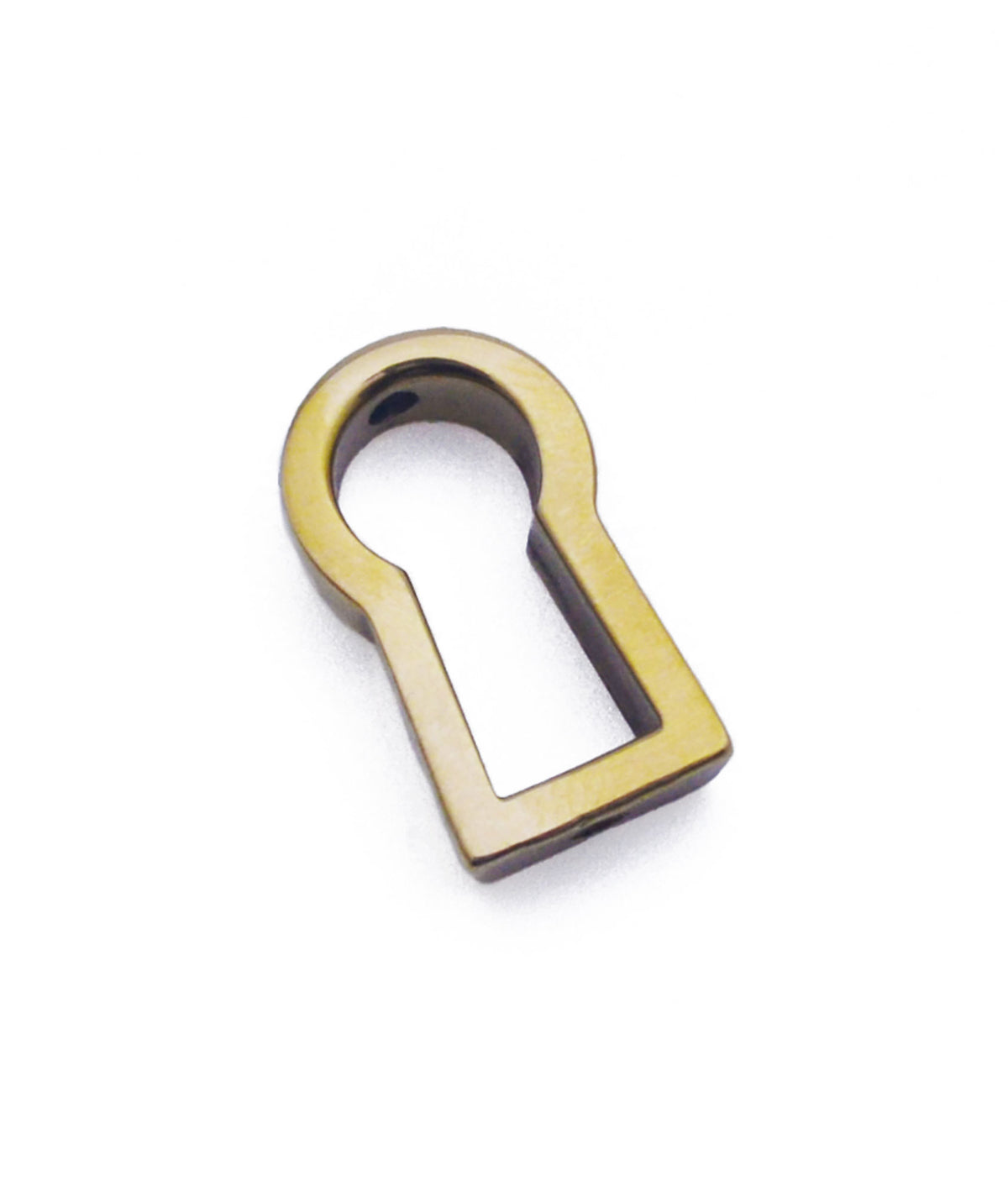 Inset Solid Brass Cabinet Key Escutcheon — A&H Brass