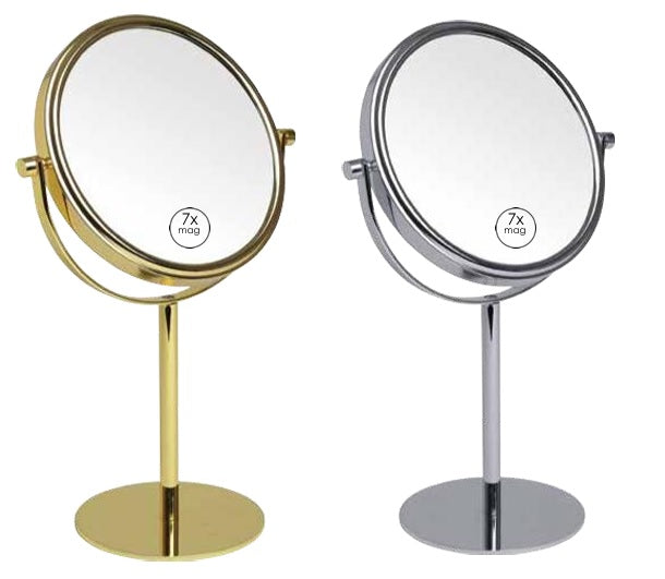 Free Standing Make Up Mirror — A&H Brass