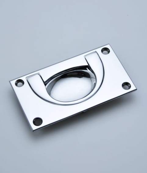 Traditional Flush Chest Pull Handle — A&H Brass