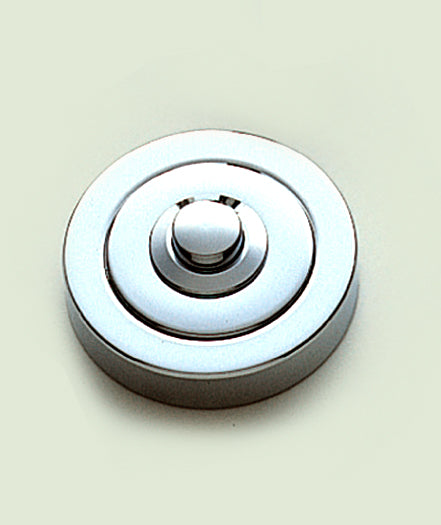 Kahawa Round Bell Push | Round Metal Doorbell Push | A&H Brass