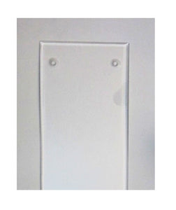 Perspex Push Plate — A&H Brass