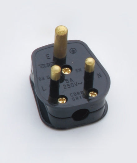 5 amp Plug Top — A&H Brass
