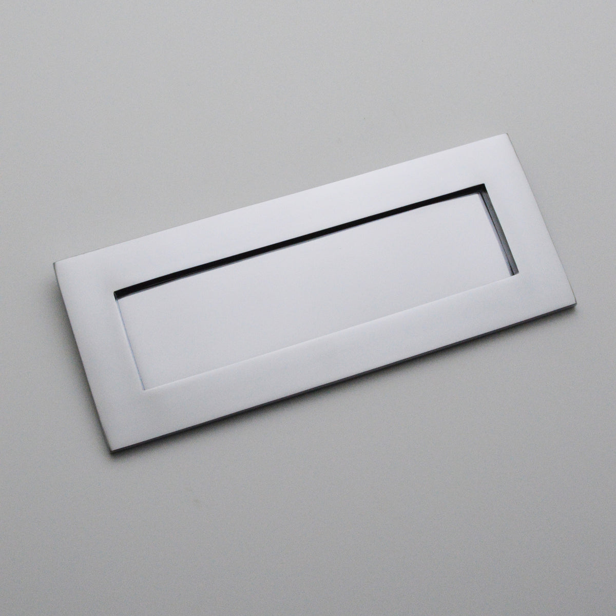 Heavy Duty Plain Letter Plate | Plain Letterbox Plate | A&H Brass