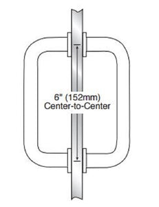 Single Sided Pull Handle — A&H Brass