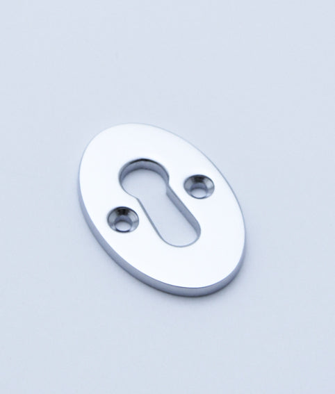 Plain Oval Key Hole Cover — A&H Brass