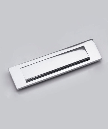 Gravity Letter Plate | Brass Gravity Letterbox Plate | A&H Brass