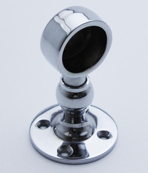 End Hand Rail Bracket — A&H Brass