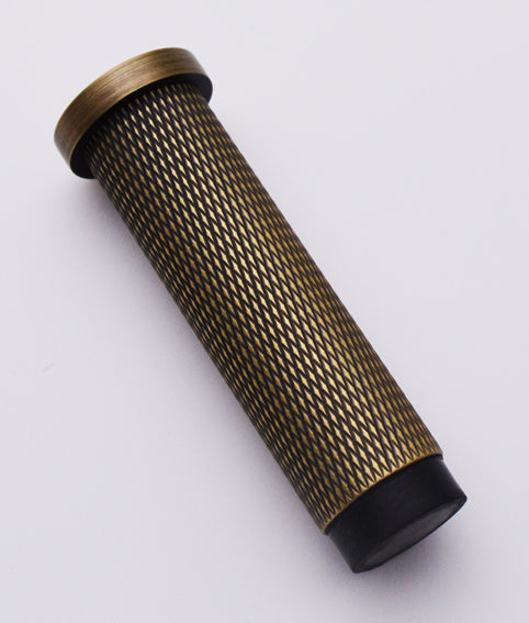 Denham Knurled Skirting Door Stop I A&H Brass