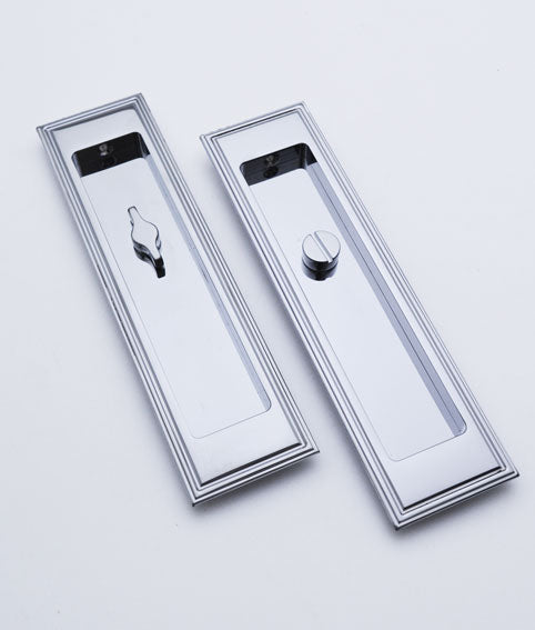Double Step Pocket/Sliding Door Snib & Coin Release I A&H Brass