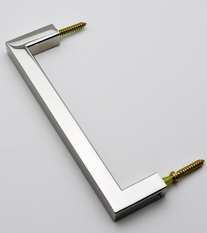Square Concealed Front Fix Pull Handle — A&H Brass