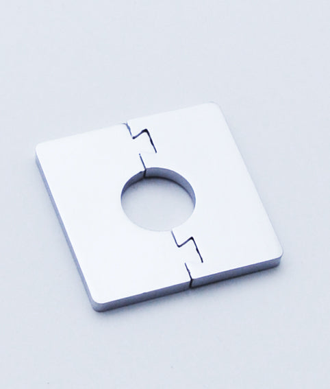 Square Clip On Pipe Cover Plate — A&H Brass