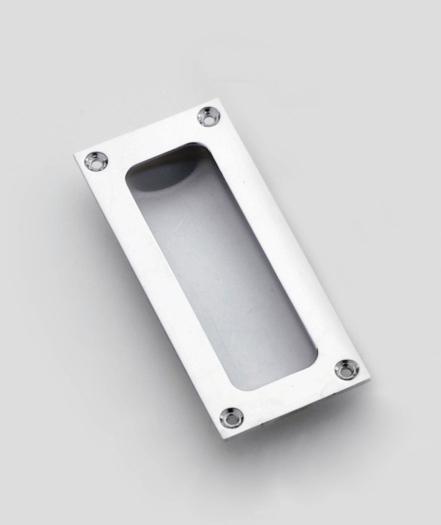 Light Pattern Sliding Flush Handle — A&H Brass