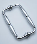 Ribbed Pull Handle (Back to Back) — A&H Brass