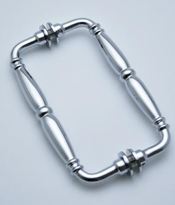 Ribbed Pull Handle (Back to Back) — A&H Brass